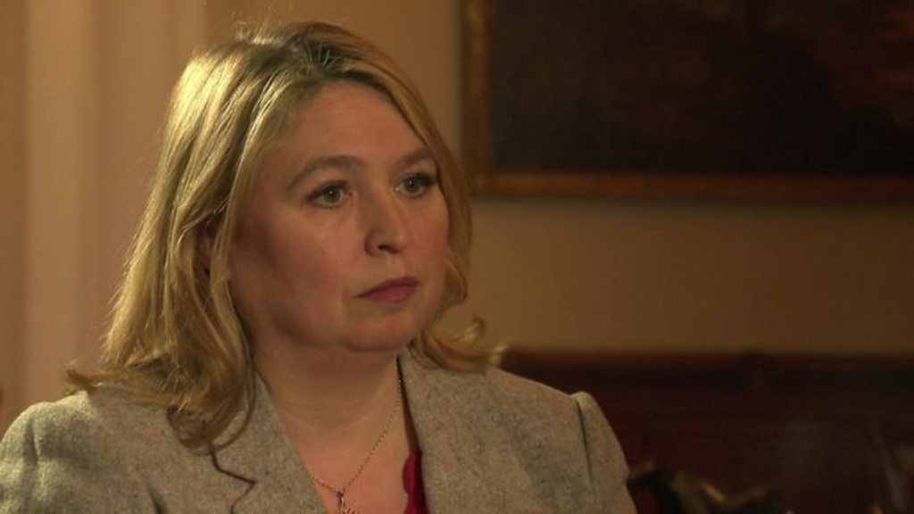 Karen Bradley: NI secretary 'humbled' by Troubles families - BBC News