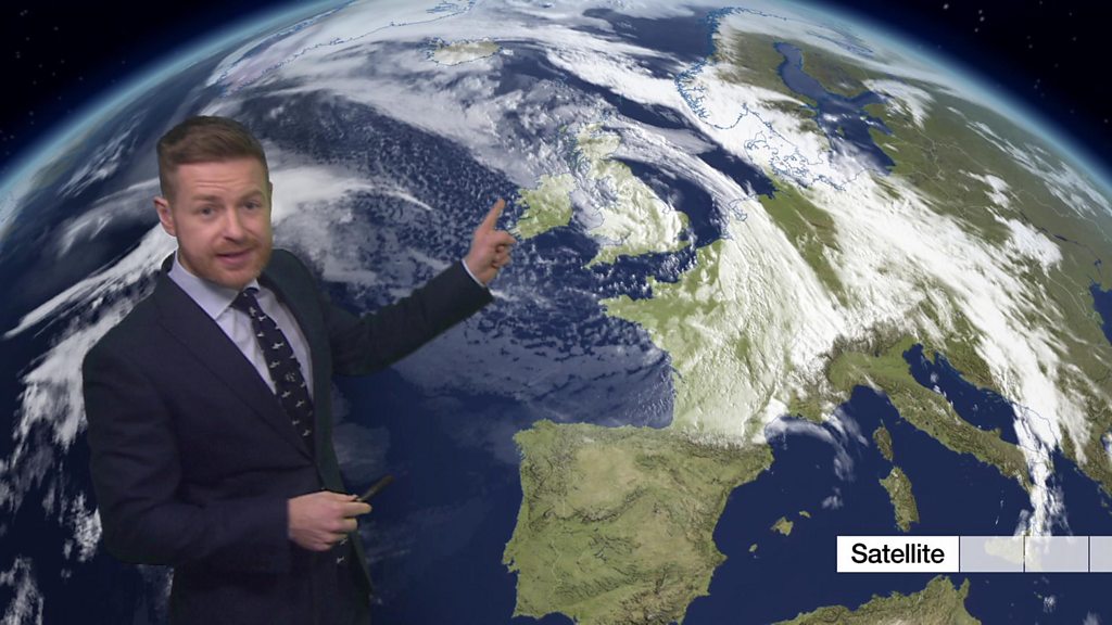 Storm Hannah eases after battering western parts of UK - BBC News