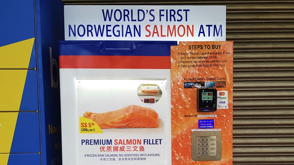 Business Daily - The world's first salmon vending machine - BBC Sounds