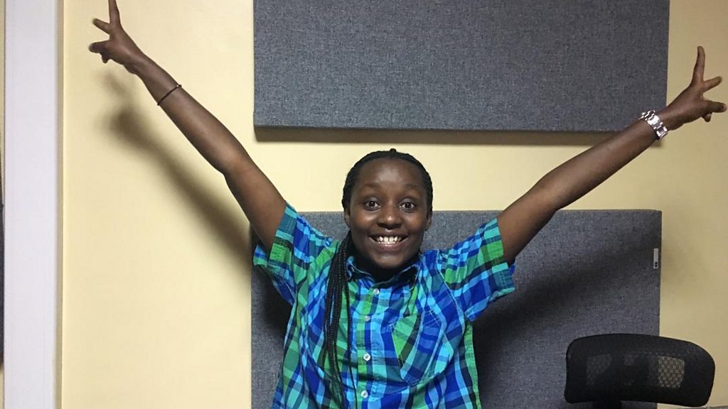 Menya Divine Ishimwe Munyana, umunyarwenya - BBC News Gahuza