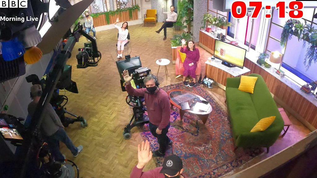 BBC One - Morning Live, Morning Live & The One Show Set Timelapse