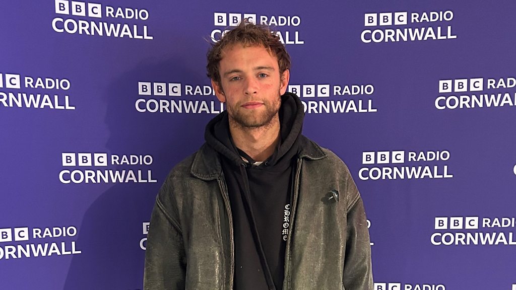 David White - Newquay based musician Jacob Slater came into the studio ...