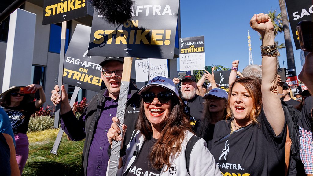 The World Tonight - Hollywood actors join picket lines in biggest ...