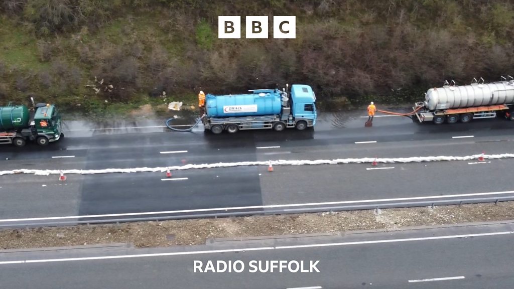 Why is the A14 near Newmarket still flooded? - BBC Sounds