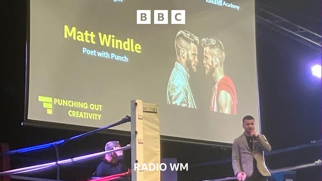 Boxing poet Matt Windle: "when you've worked hard at your craft, that's ...