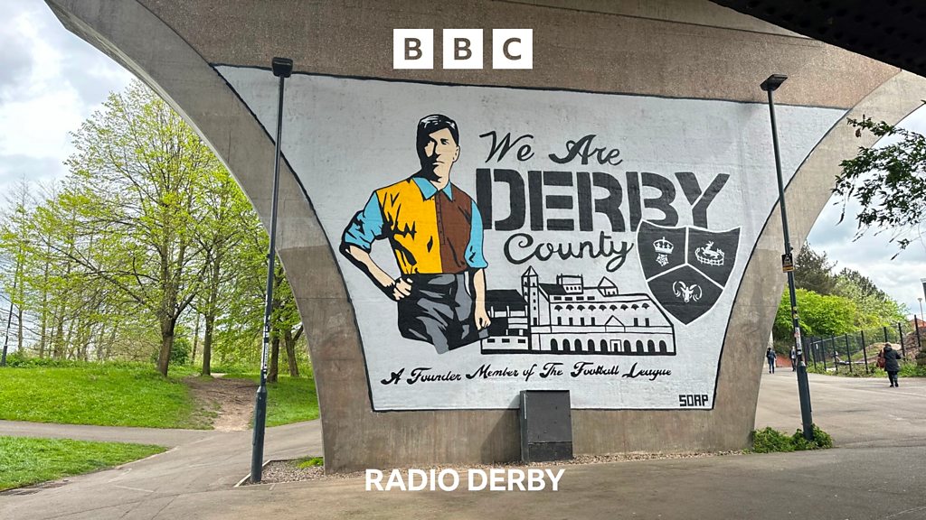 The artist behind the new Derby County mural - BBC Sounds