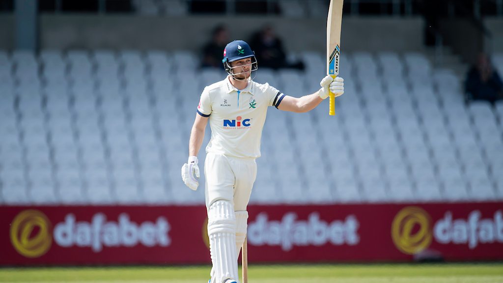 West Yorkshire Sport Daily - Yorkshire's Finlay Bean after recording a ...