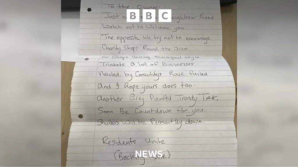 ‘Shocking’ letter to Sheffield shop - BBC Sounds