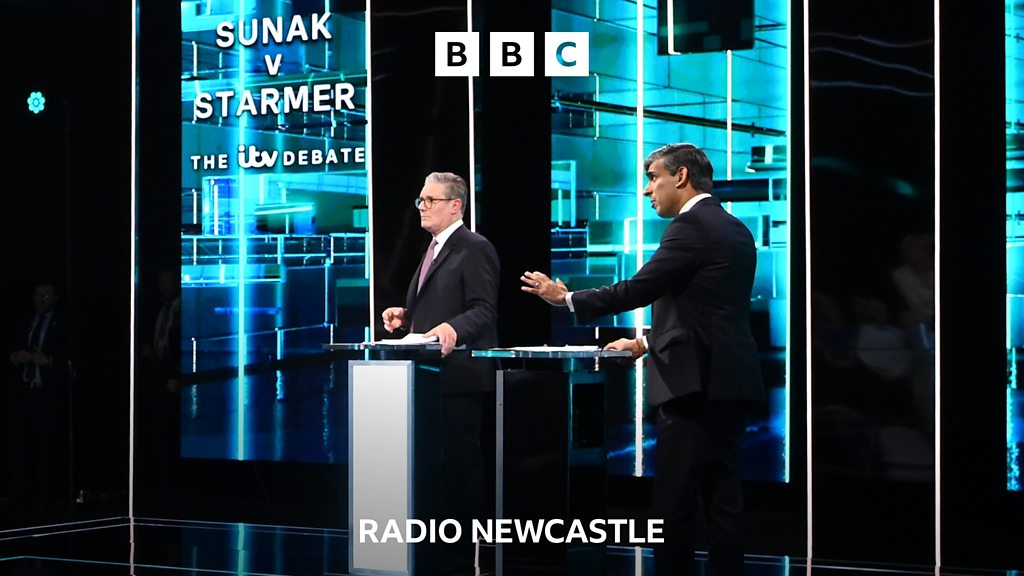 Blyth reacts to Sunak v Starmer debate - BBC Sounds