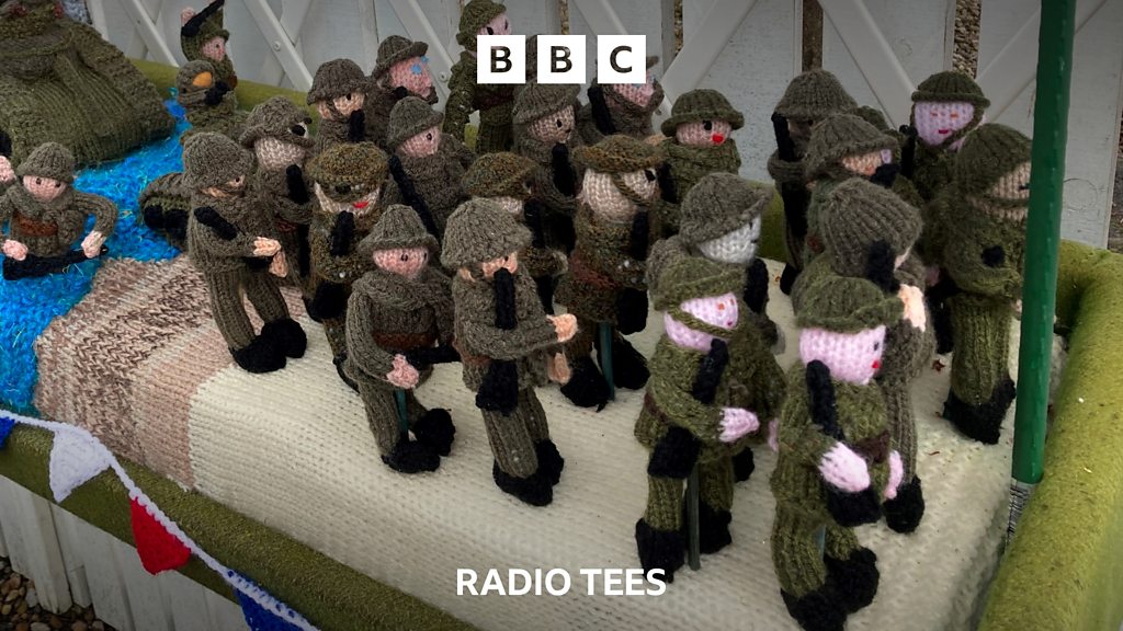 Nunthorpe remembers D-Day in knitting - BBC Sounds