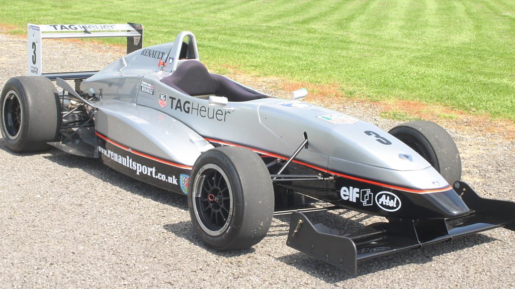 Three Counties Sport - Lewis Hamilton's first formula series car ...