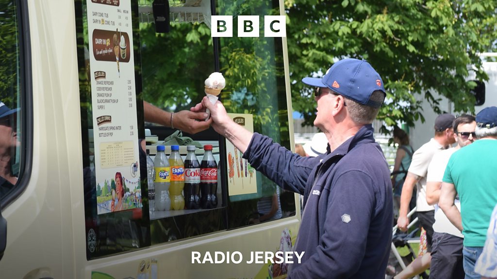 Veteran ice cream van hopes warm weather remains - BBC Sounds