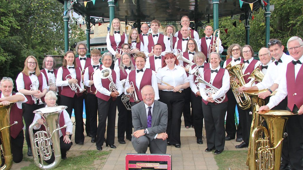 Georgey Spanswick at Breakfast - The Shepherd Group brass band are ...