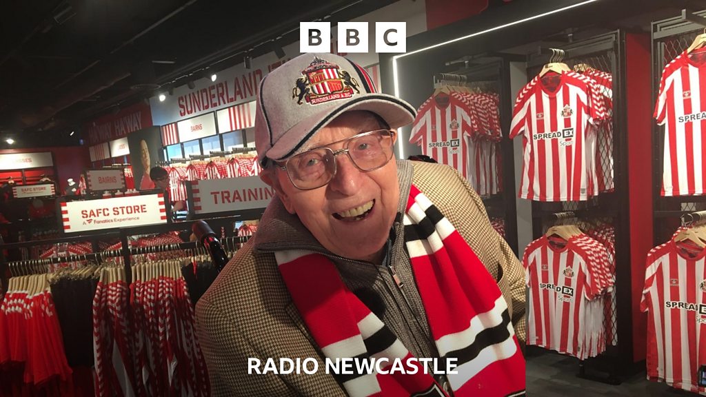 97-year-old 'godfather of SAFC merch' visits new club shop - BBC Sounds