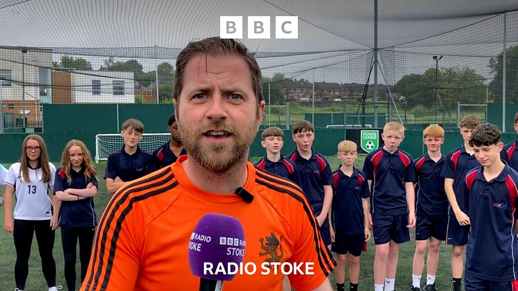 Sneyd Green students on the ball for penalty shoot out - BBC Sounds