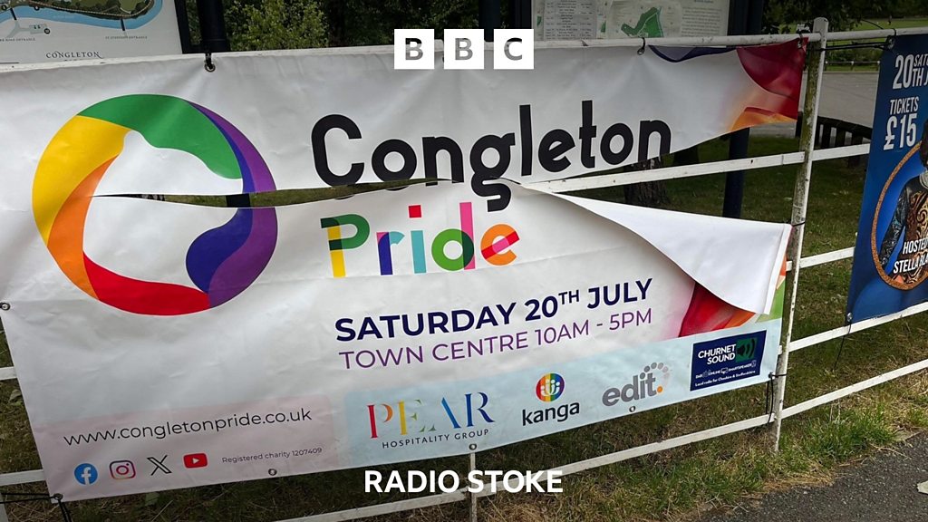 Congleton Pride banners vandalised - BBC Sounds