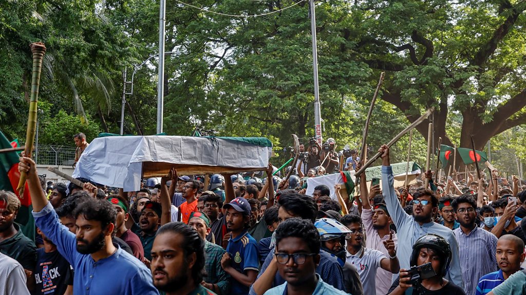 Newshour - Bangladesh: Deadly student protests over controversial quota ...