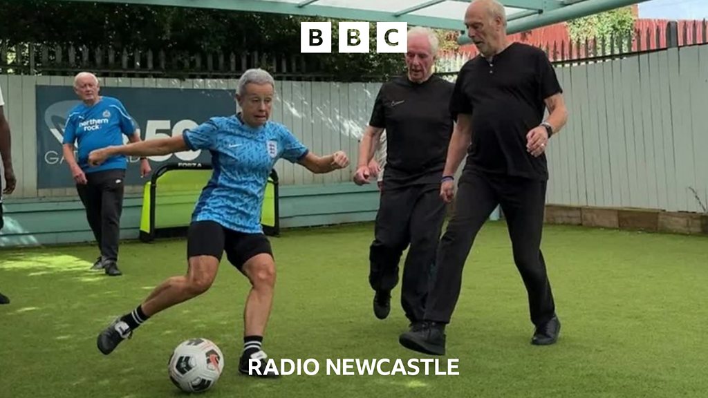 Gilly Hope on BBC Radio Newcastle - Walking football with Gary Bennett ...