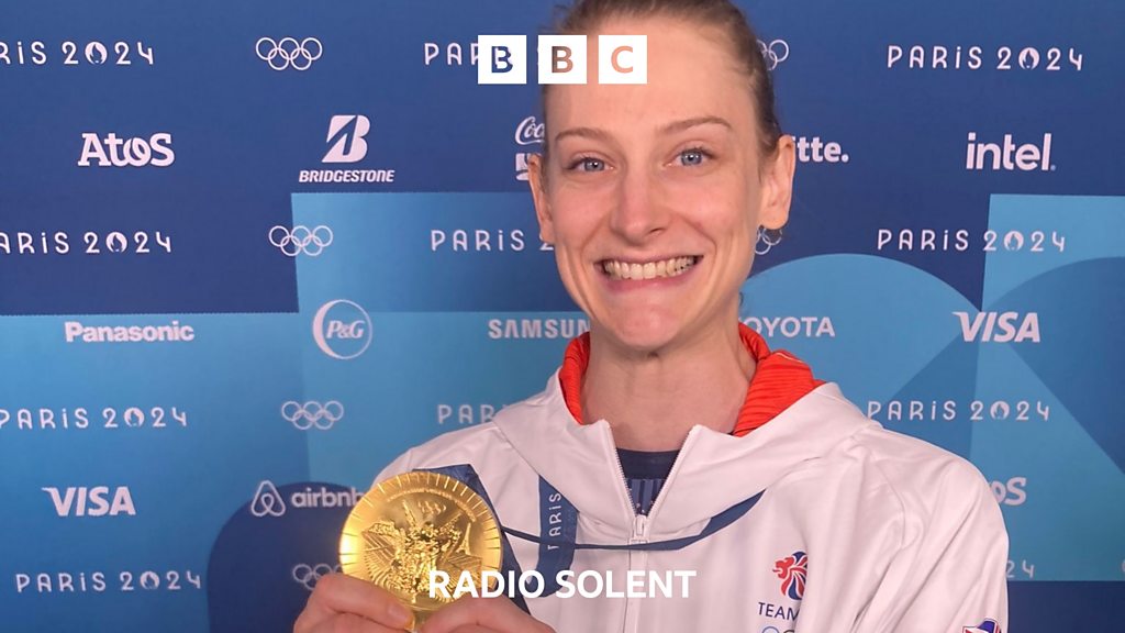 Solent Sport - Poole's Bryony Page and family proud of Gold medal - BBC ...