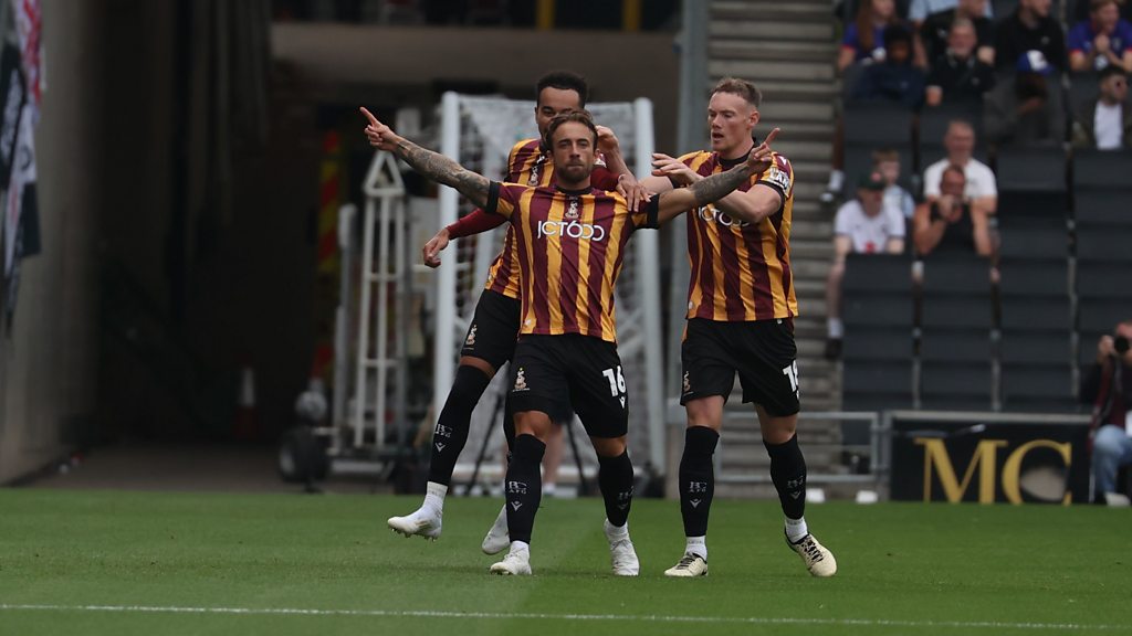 West Yorkshire Sport Daily - MK Dons 1-2 Bradford City: Alex Pattison ...