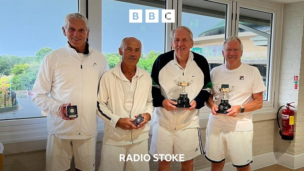 Blythe Bridge 74-year-old a 'smash hit' at Wimbledon - BBC Sounds