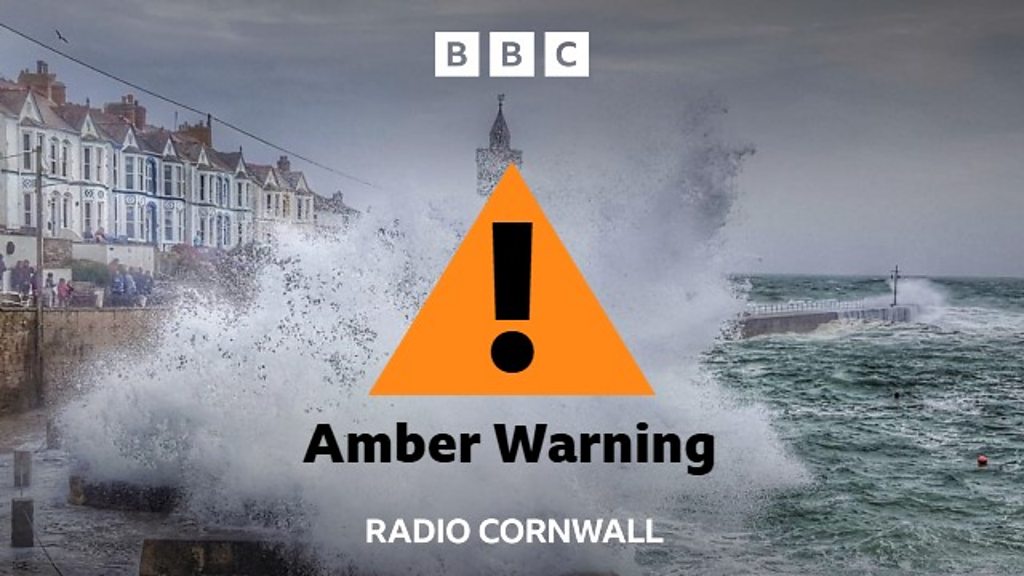 Storm Darragh: Amber warning for wind in Cornwall - BBC Sounds