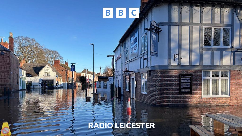 Parts of Quorn still underwater after floods - BBC Sounds