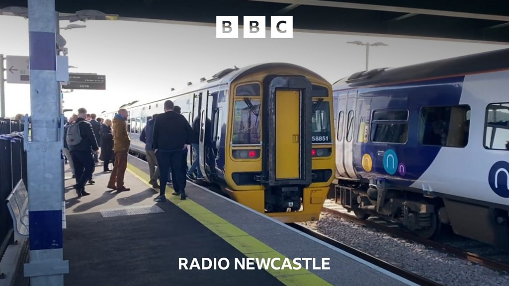 Blyth's delayed station opens to passengers - BBC Sounds