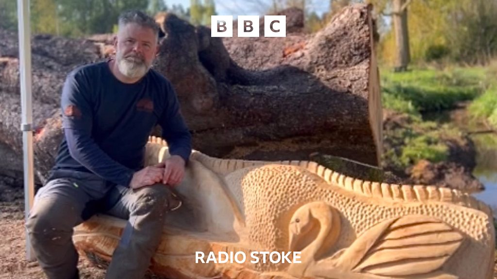 The famous fallen Madeley tree given a new life - BBC Sounds