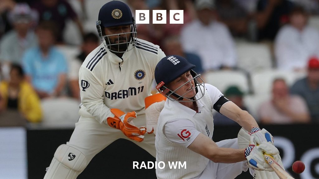 Edgbaston set for 'huge' India support during test match - BBC Sounds