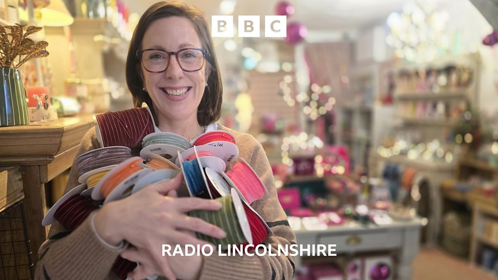 Lincoln shop sells 10km of velvet ribbon in viral craze - BBC Sounds