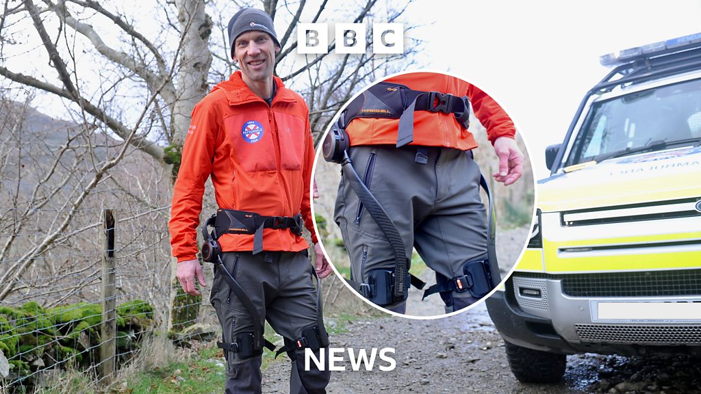 'Robot trousers' to help rescue teams on mountains - BBC Sounds