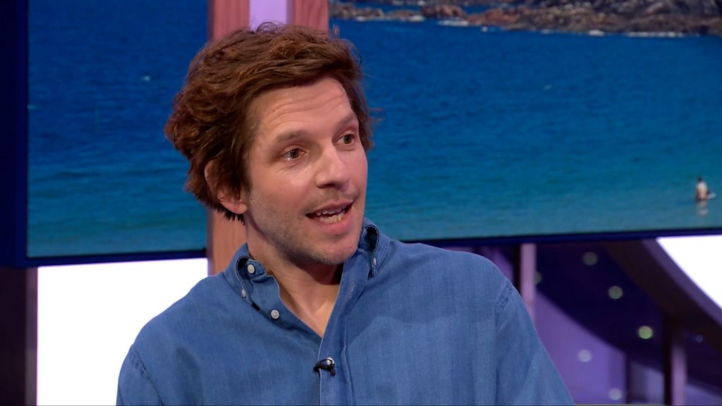 When Damien Molony met the original Bergerac