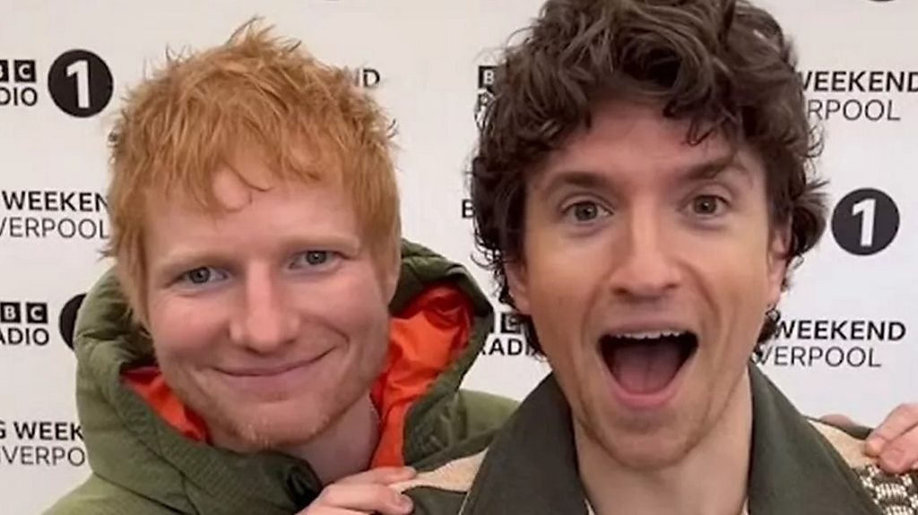 Radio 1's Big Weekend: Bumping into Ed Sheeran backstage