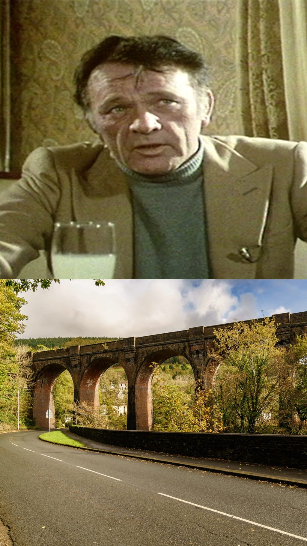 Archive shows Richard Burton talking about Pontrhydyfen