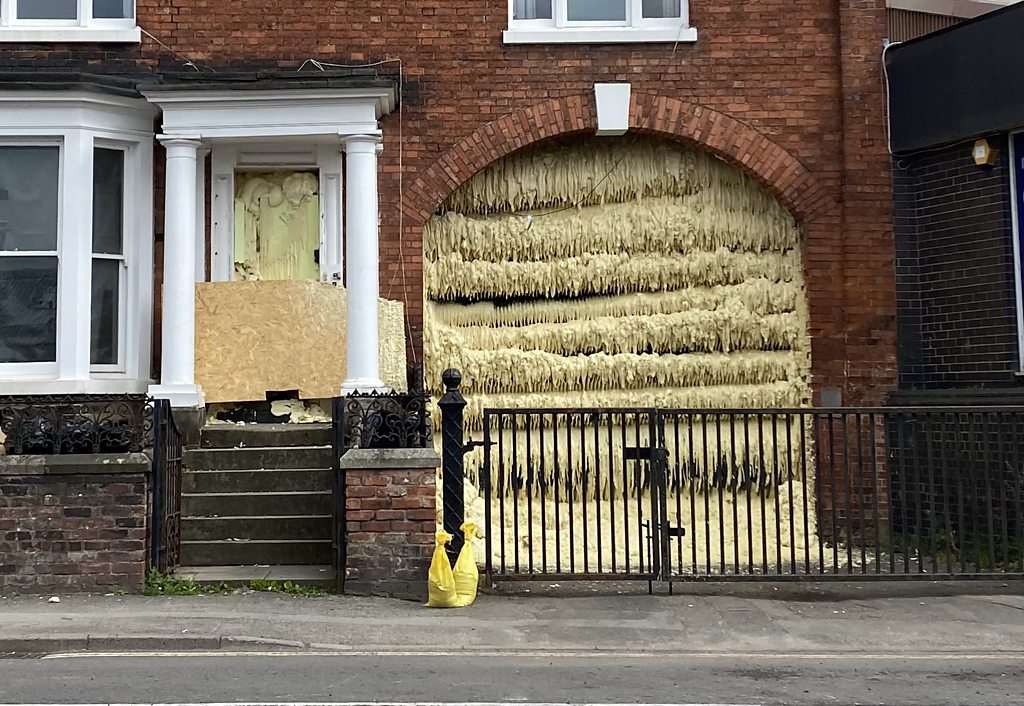 'Foam house' saved from collapse redeveloped