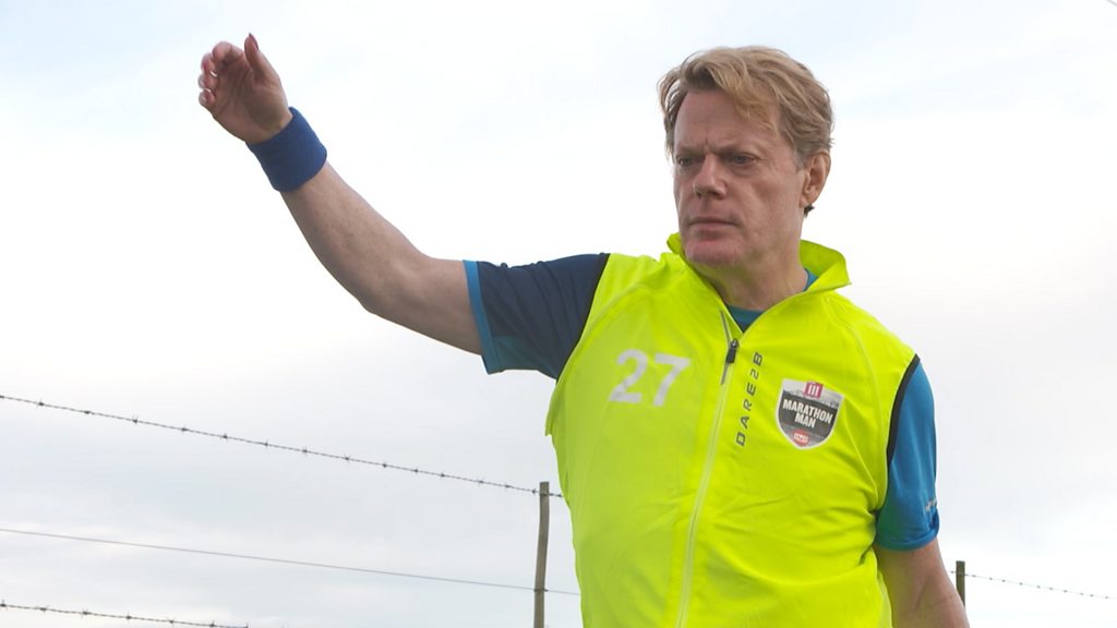 Limbering up with the Marathon Man - BBC Three