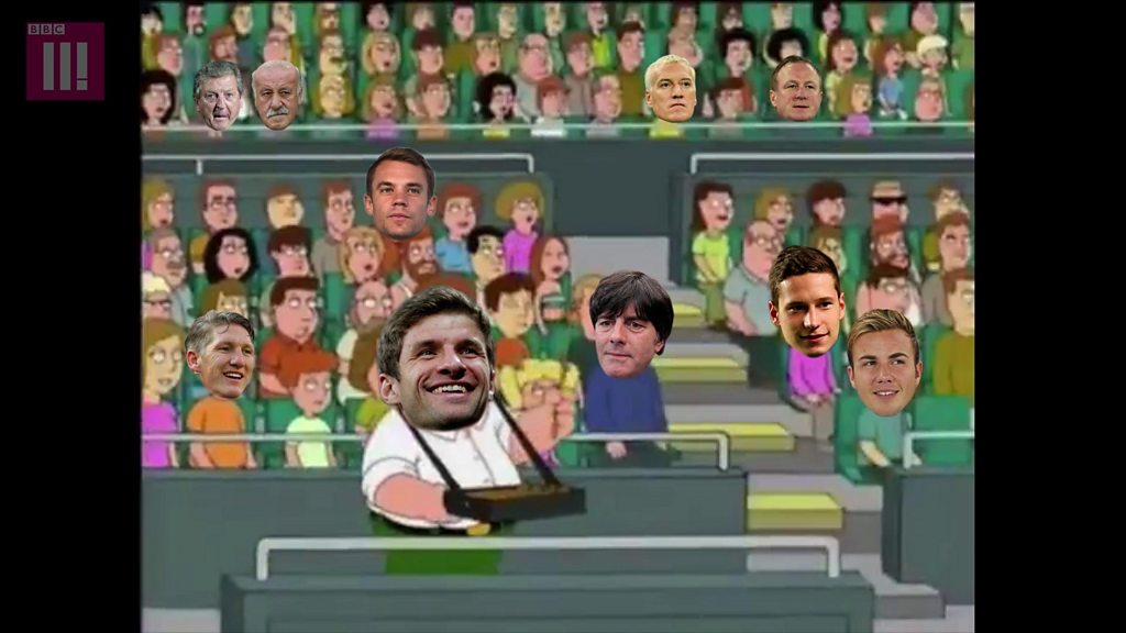 Joachim Löw finds a new way to... relieve himself - BBC Three