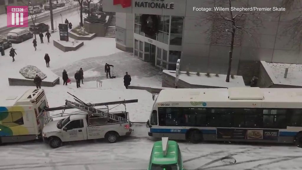 Why is this injury-free collision so captivating to watch? - BBC Three