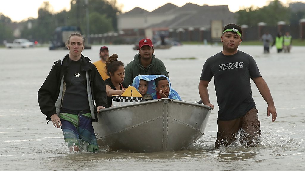 The heart-warming people supporting victims of Hurricane Harvey - BBC Three