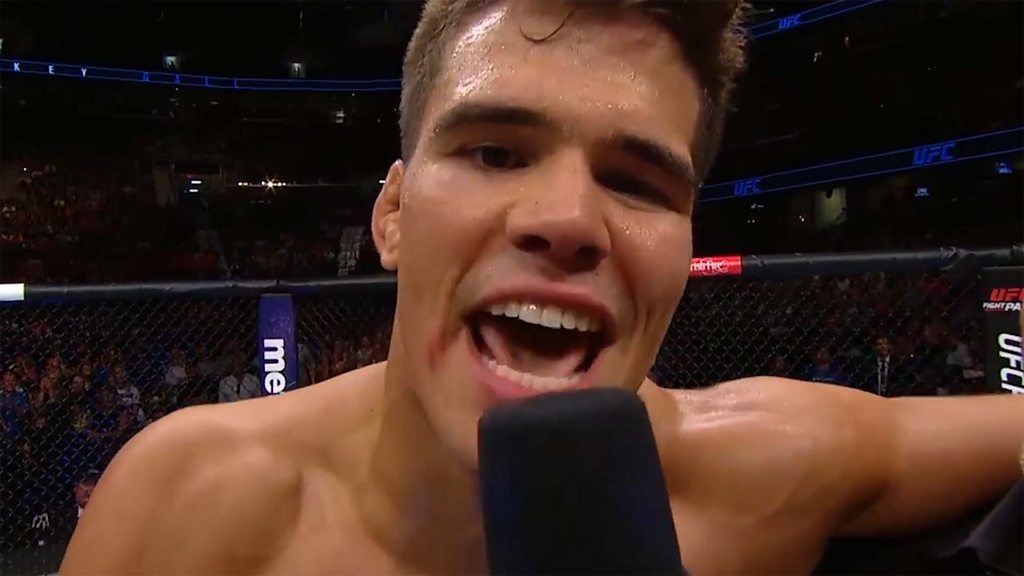 UFC 217: Mickey Gall is 'king of the callout' - BBC Three