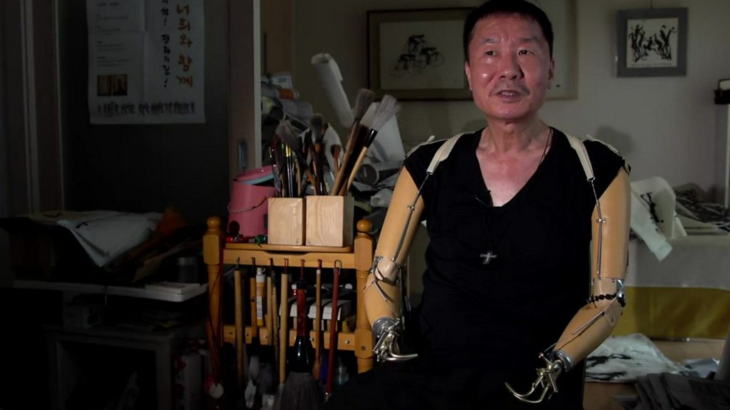 How a son's plea launched his disabled father's new career - BBC News