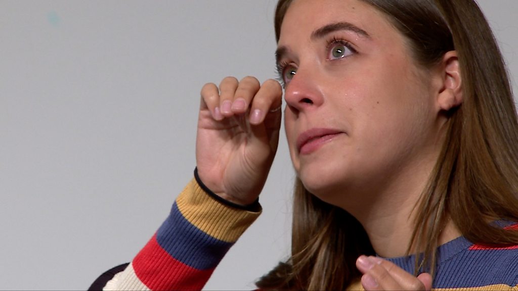 Warning: This art will make you cry - BBC News