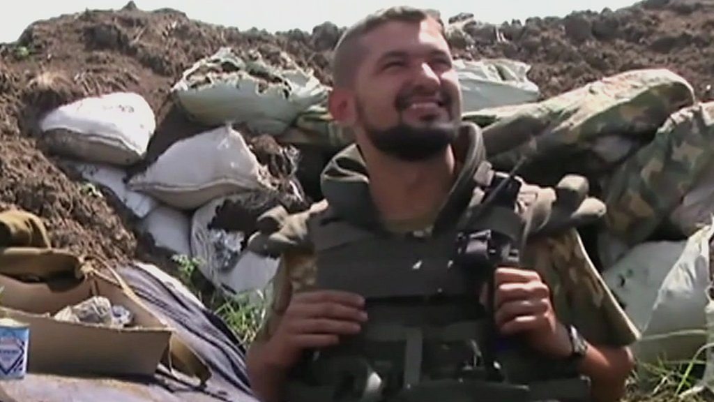 First Ukrainian soldier comes out