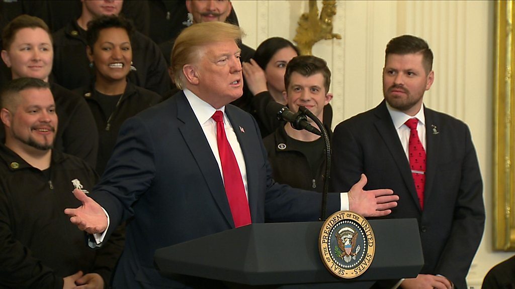 Trump on Mueller report: 'This should never happen again'