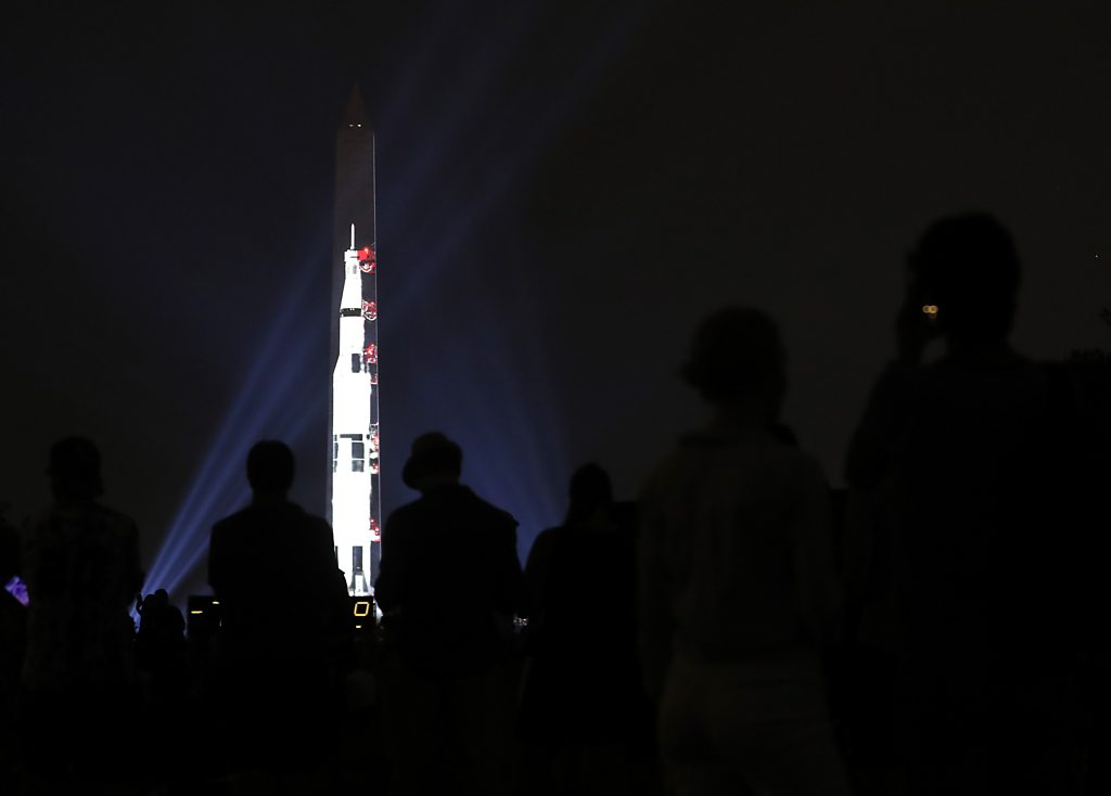 A rocket launch from the Washington Mall - BBC News