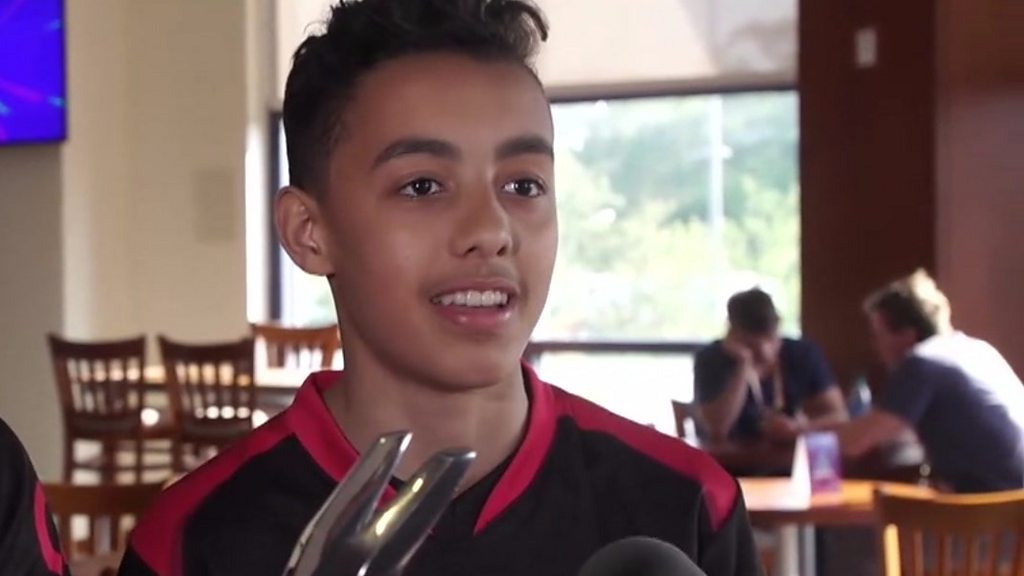 Jaden,15, becomes gaming millionaire