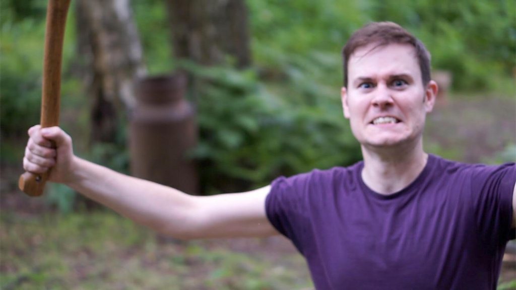 Can being a caveman cure anxiety? - BBC News