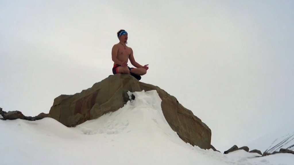 Meet the 'Asian Iceman' - BBC News