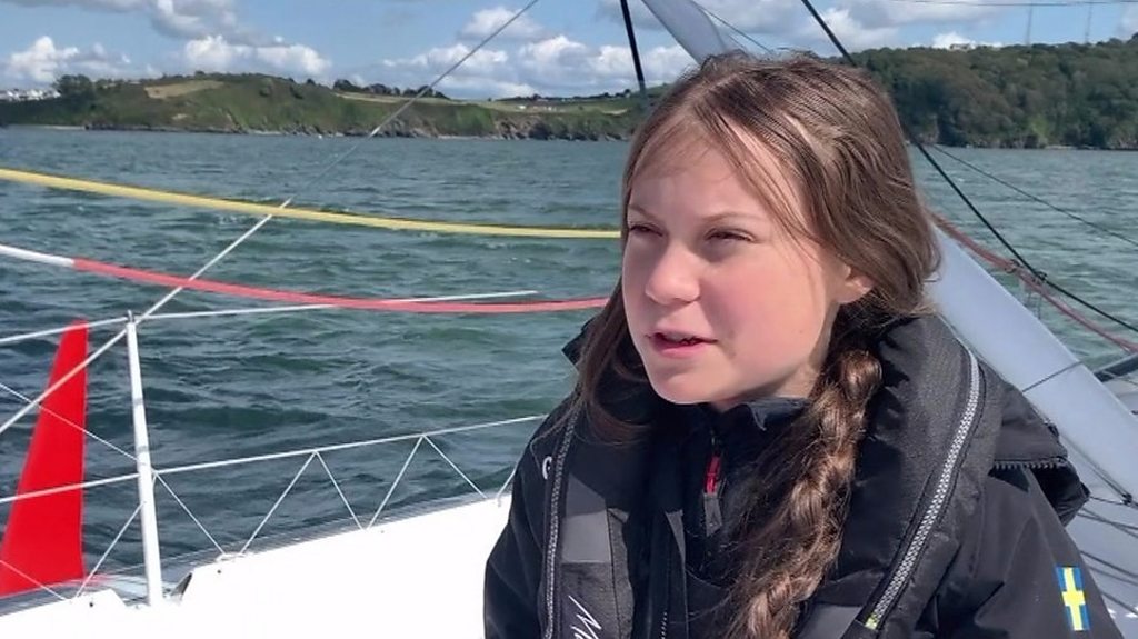 On board Greta's zero carbon boat journey